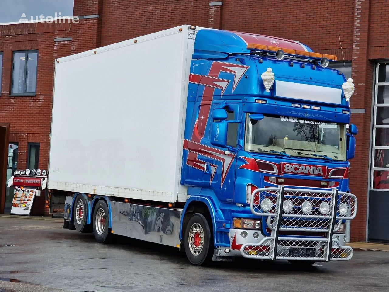 Scania R500 V8 Topline 6x2*4 - Full air - Retarder - Loadlift - Custom bakwagen te koop ...